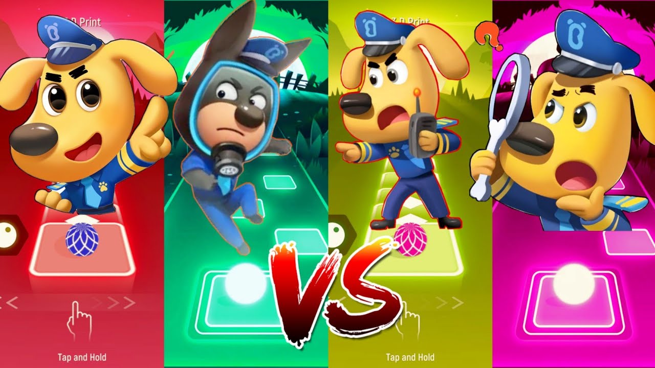 Sheriff Labrador Family 🆚 Sheriff Labrador Police 🆚 Officer Dobermann 🆚 ...