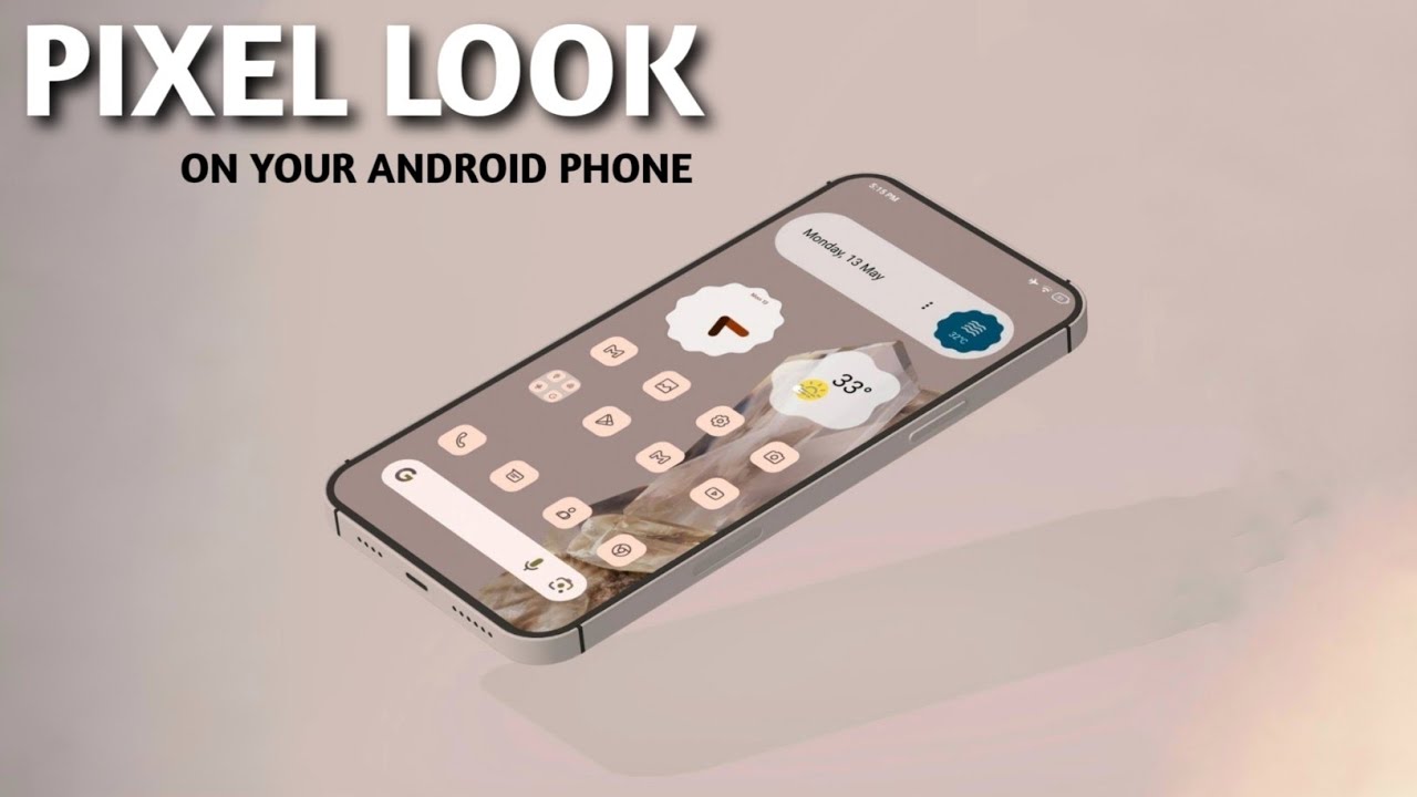 Get PIXEL LOOK On Any ANDROID Phone With Monet Theme And Pixel Search ...