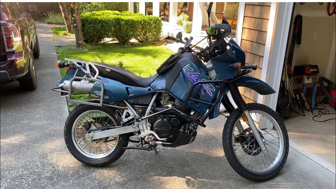 Let's go for a ride on the 1996 KLR 650. 🫵🏼👀💯🆒 - YouTube