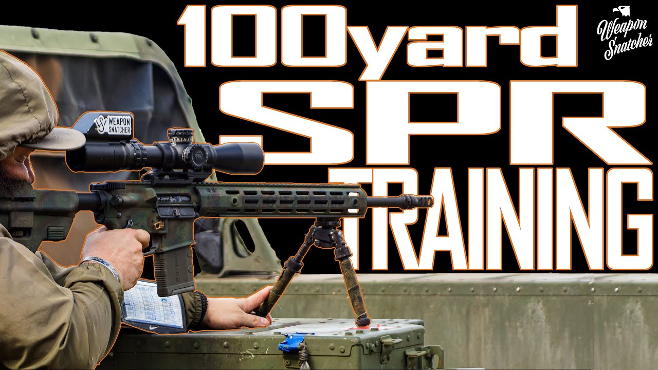 SPR/Scoped Carbine Training Inside 100 Yards! - YouTube