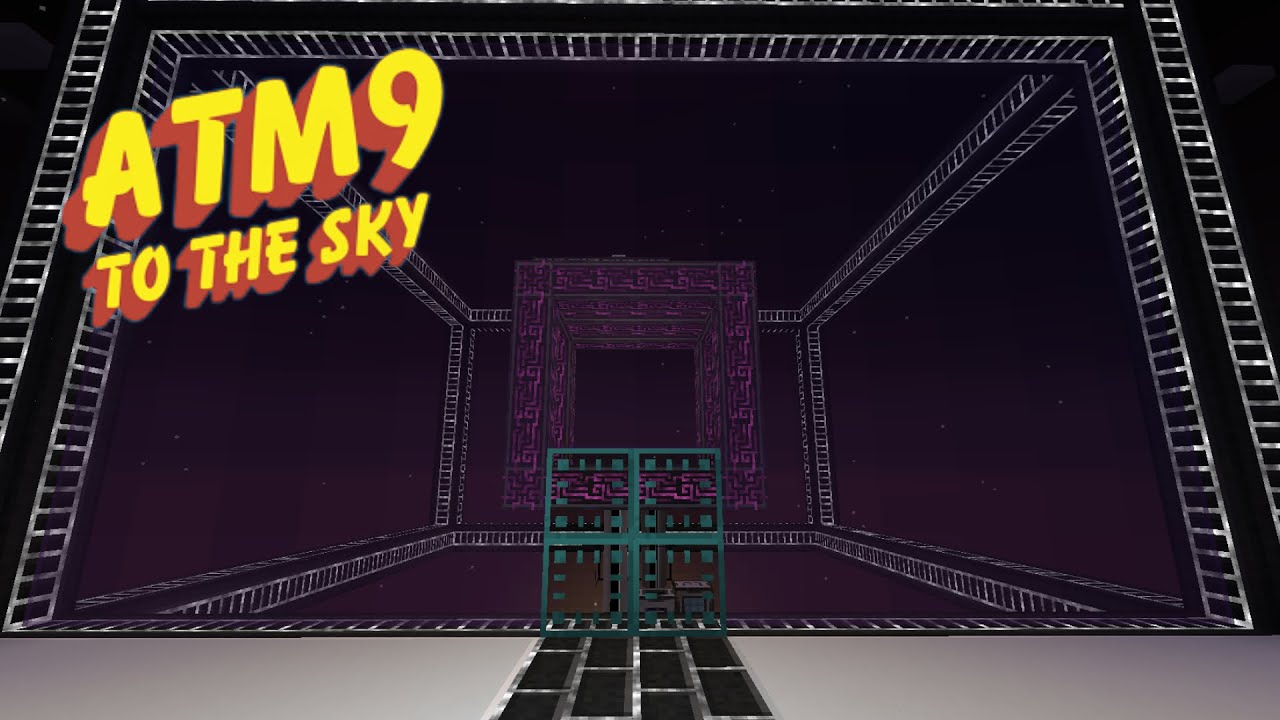 ATM9 To the sky: EP10 Base Upgrades and Botania Mana Automation - YouTube