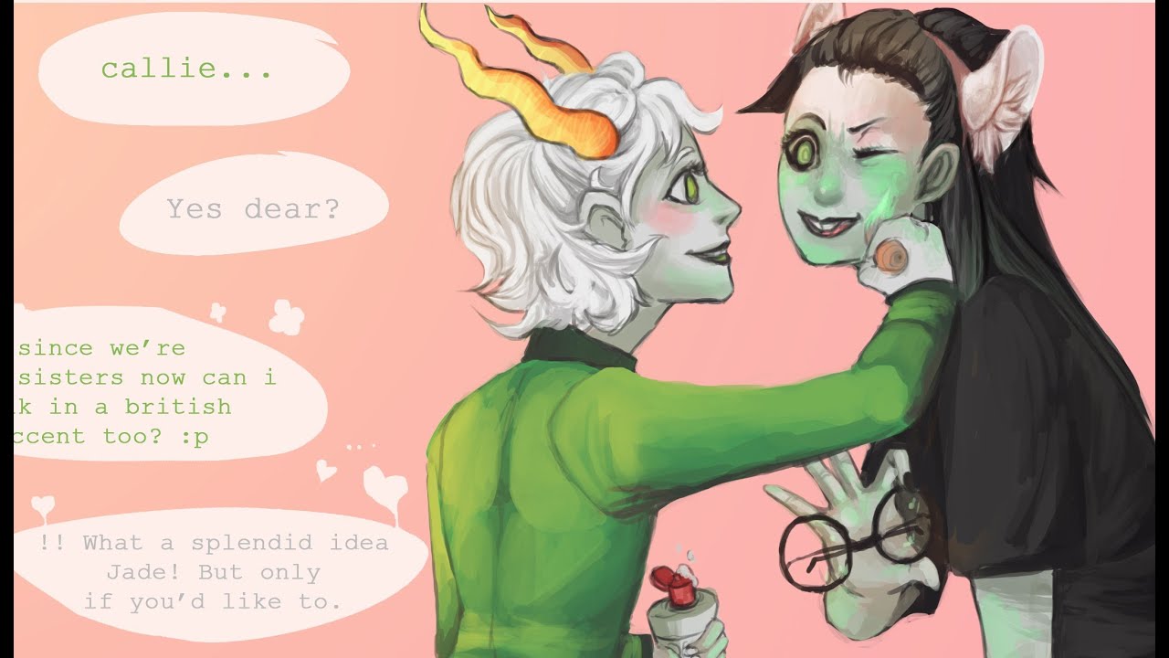 Homestuck Jade/Calliope Speedpaint! - YouTube