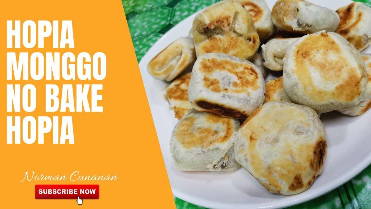 HOPIA MONGGO | NO BAKE HOPIA - YouTube
