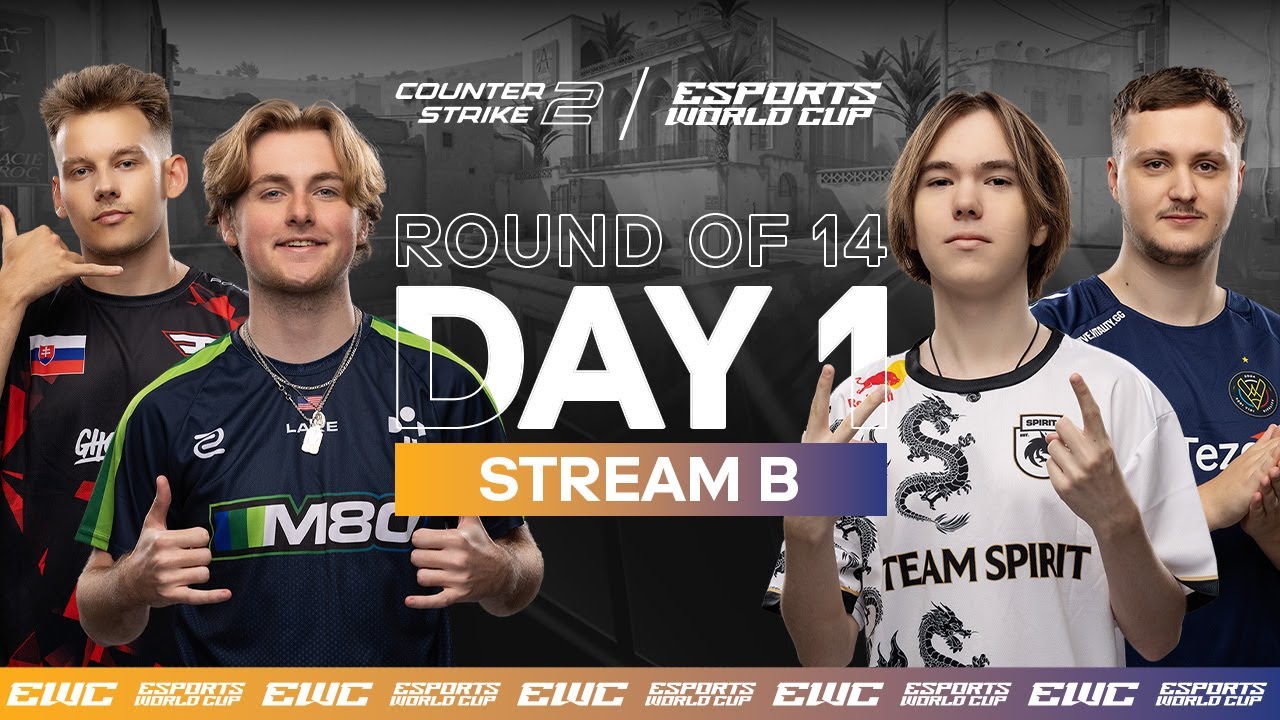 EWC CS2 - Day 1 - Round of 14 - Stream B - YouTube