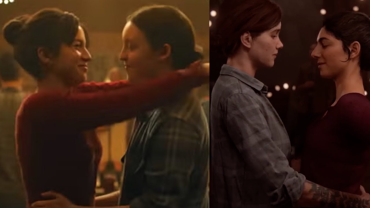 Change Abby Dance With Dina In Last Of Show Vs Last Of Us 2 Game - YouTube