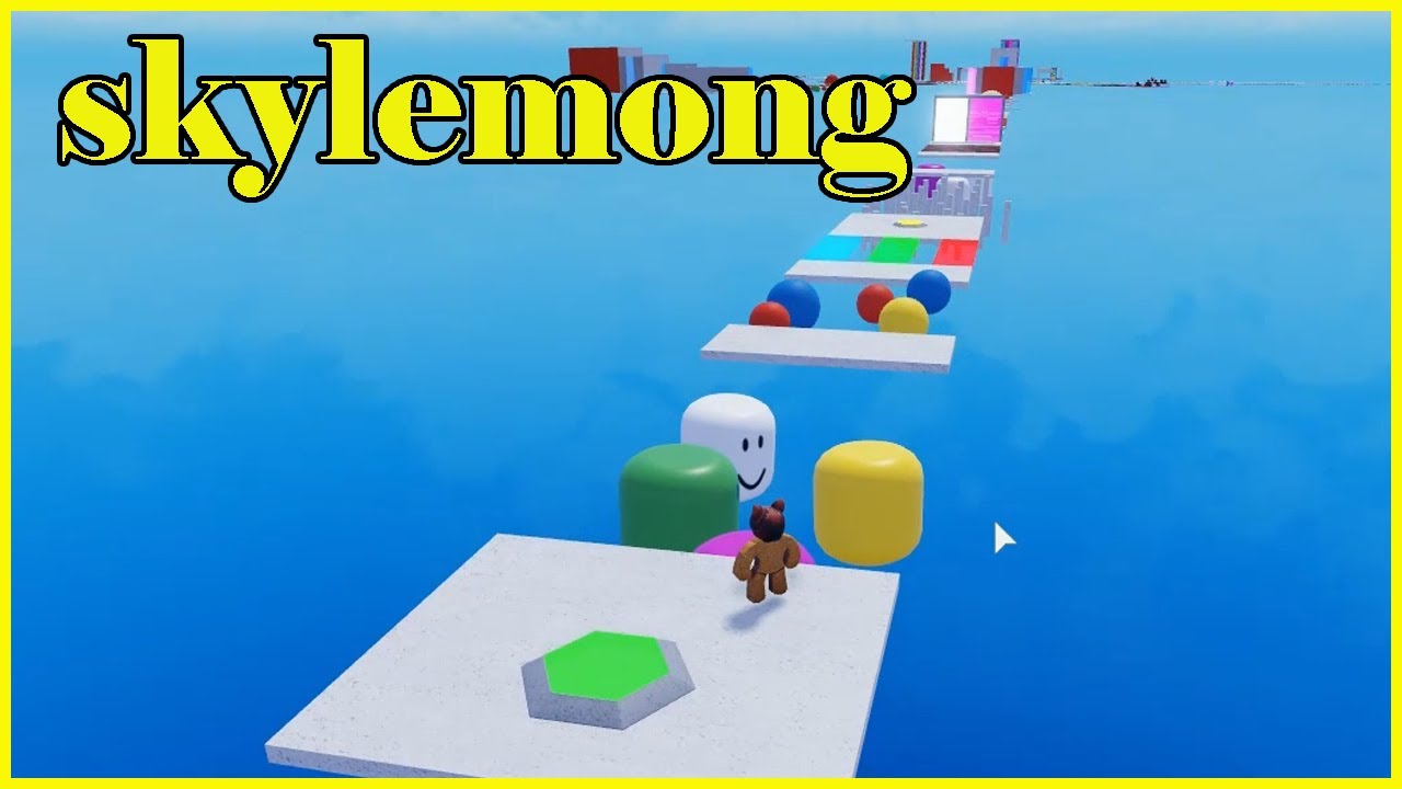 [로블록스 ROBLOX] 내가 만든 장애물게임 친구들과 함께 넘어요 obstacle paradise 옵스타클 파라다이스 ...