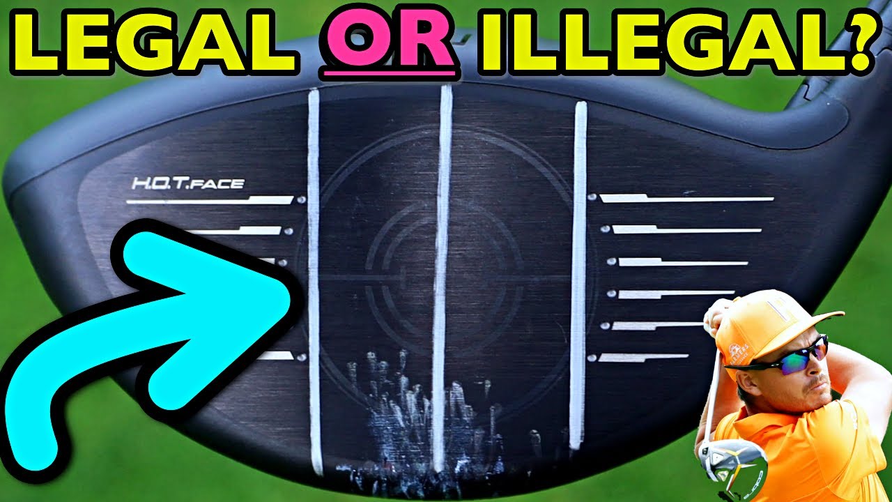 IS IT LEGAL TO DRAW ON YOUR DRIVER CLUBFACE? | RICKIE FOWLER NEW DRIVER ALIGNMENT MARKING - YouTube