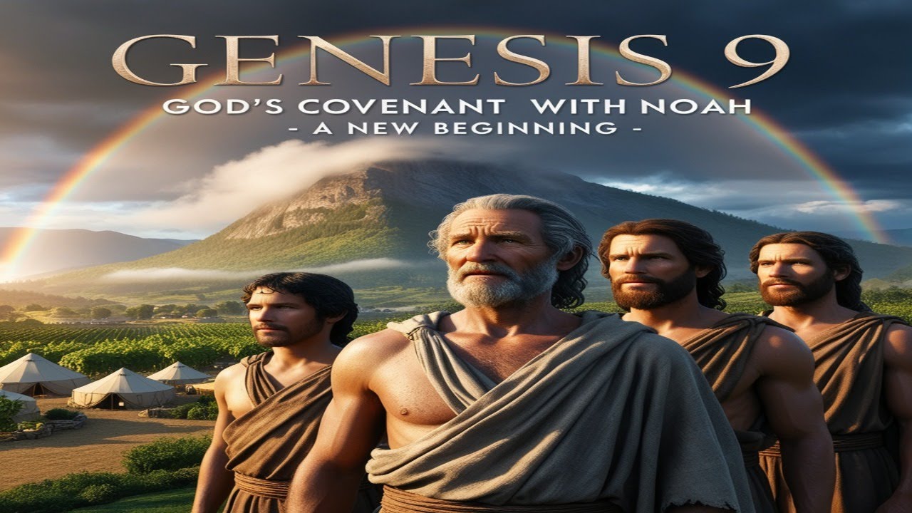 Genesis 9 – God’s Covenant 🌈with Noah | The Rainbow Promise & A New ...