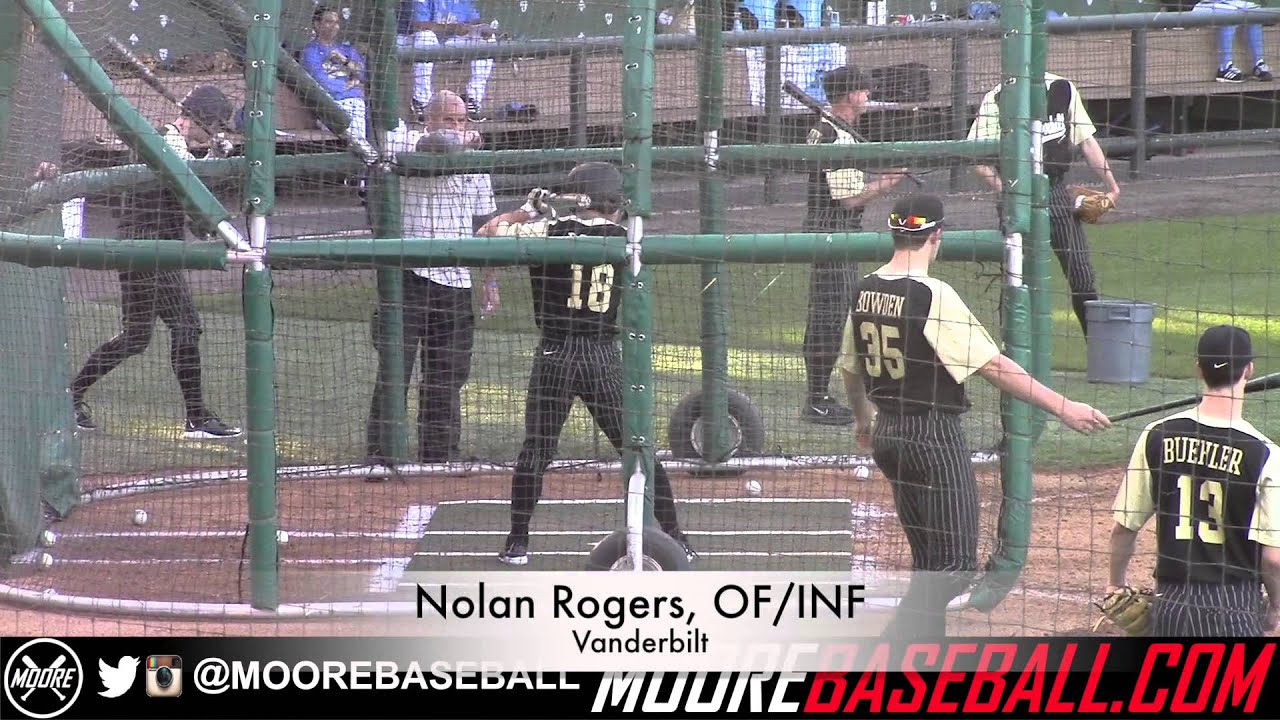 Nolan Rogers Prospect Video, OF/INF, Vanderbilt - YouTube