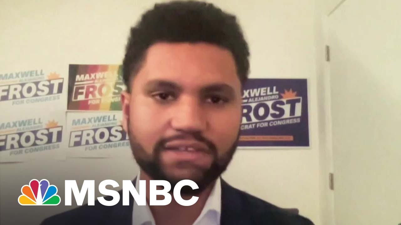 FL Congressional Nominee Maxwell Frost Could Be First Gen Z Member Of ...
