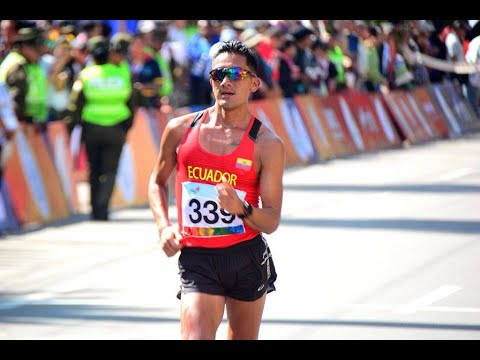 Brian Pintado gana medalla de Oro para Ecuador en 20 km marcha - YouTube