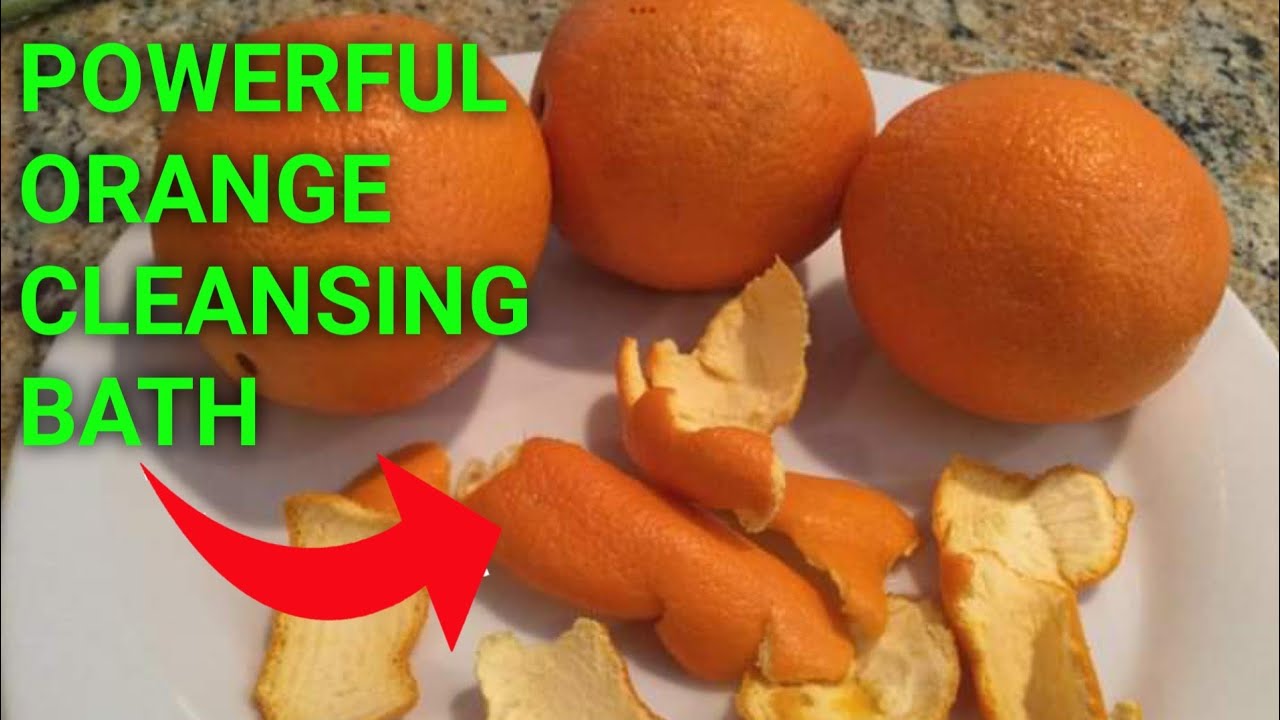 👉 Powerful Orange Cleansing Bath For Urgent Favour And Attraction Of ...