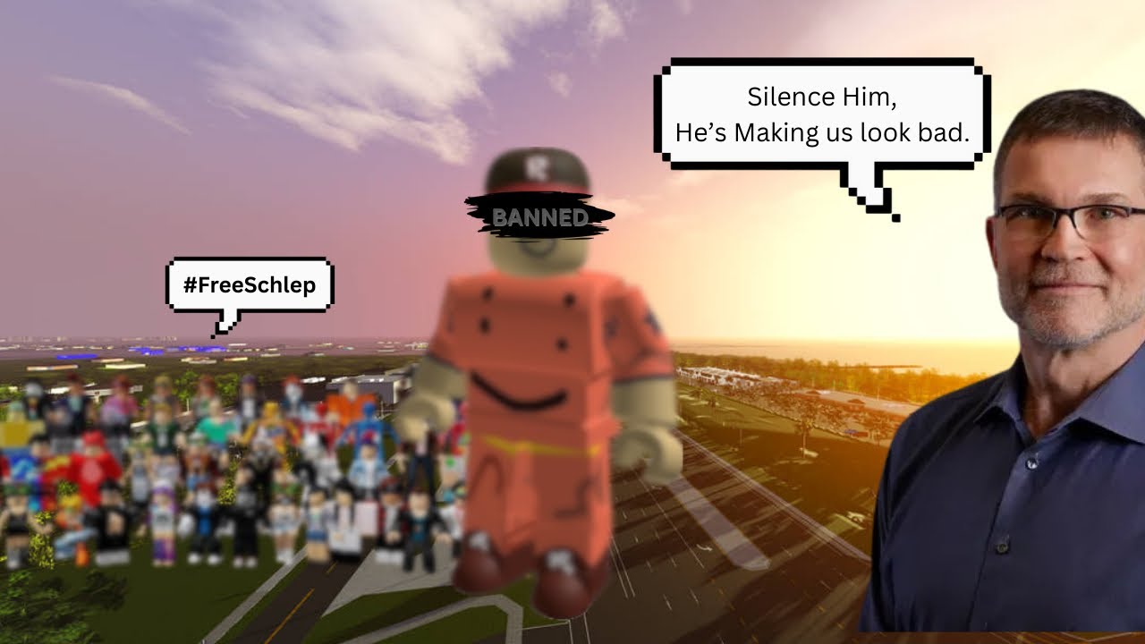 🚨 Roblox Bans @RealSchlep : Predator Hunter Sparks Controversy ⚠️ - YouTube
