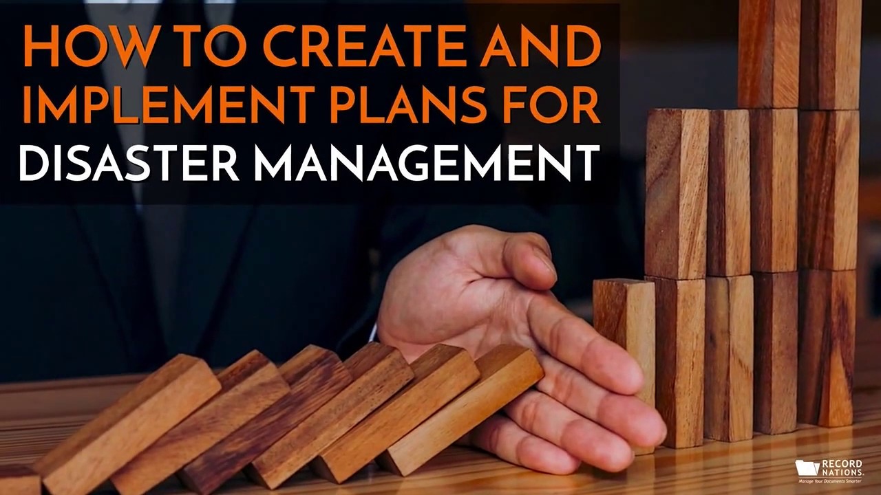 How to Create and Implement Disaster Management Plans - YouTube