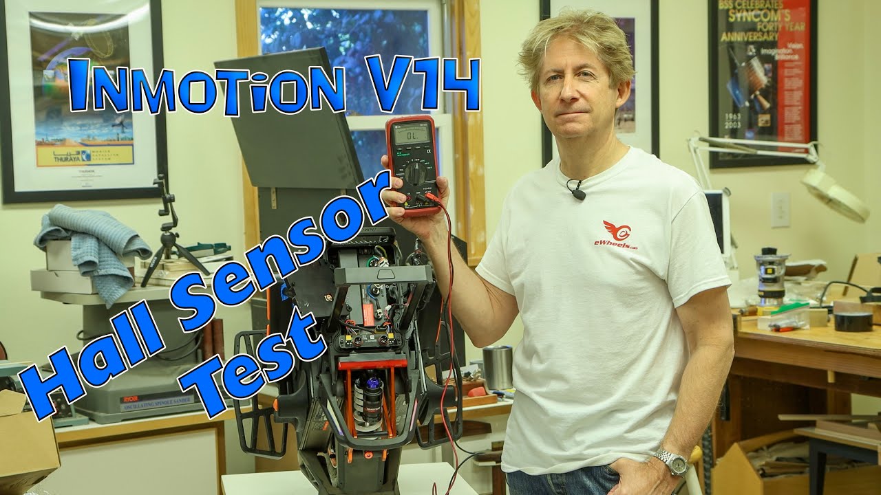 Inmotion V14 Hall Sensor Test - YouTube