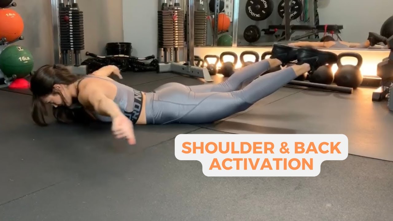 Superman with Shoulder Rotation - YouTube