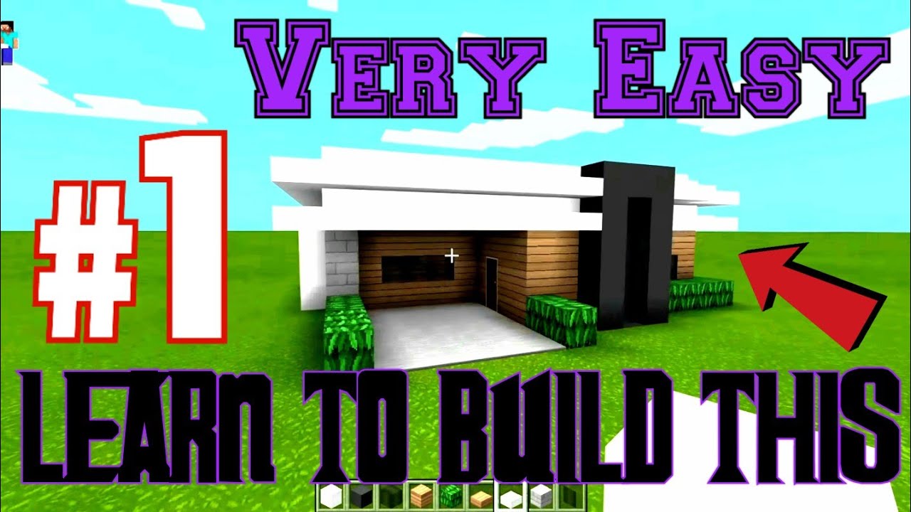 Minecraft Tutorial: How To Build A Modern House - YouTube