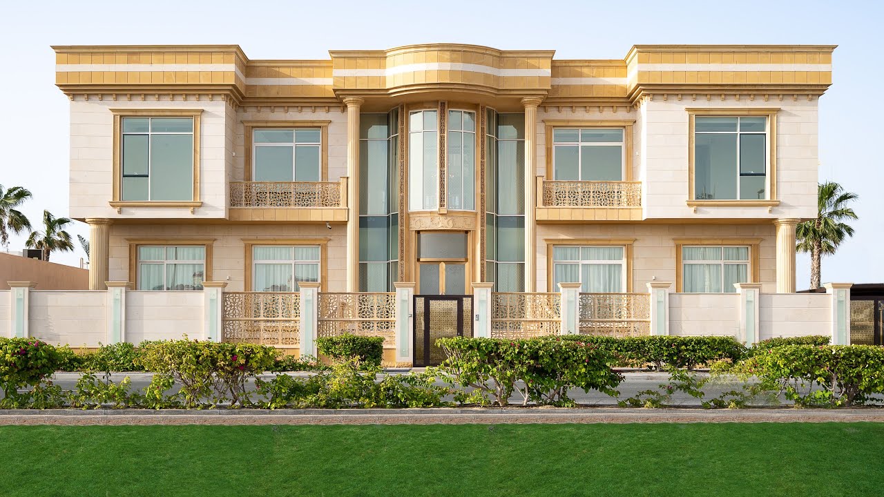 Regency Style Villa On Pearl Jumeirah - YouTube
