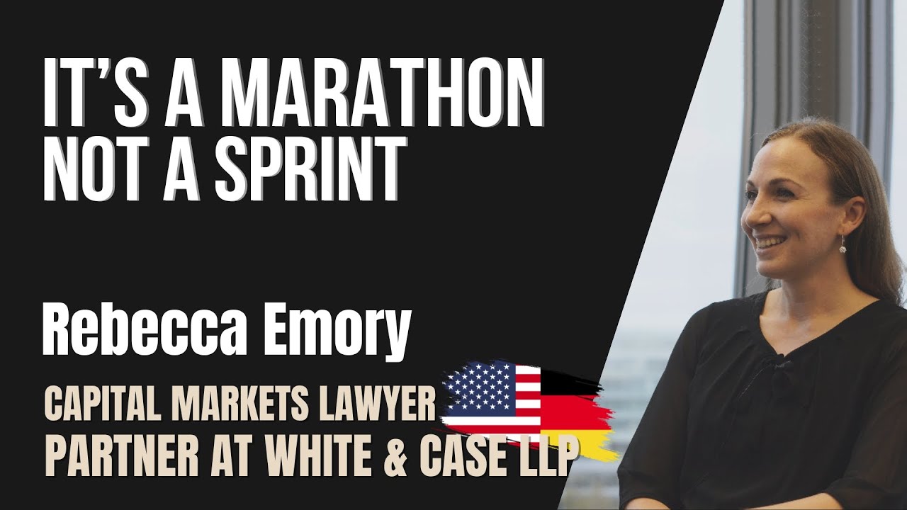 It's a Marathon, Not a Sprint - Rebecca Emory (Capital Markets Lawyer ...