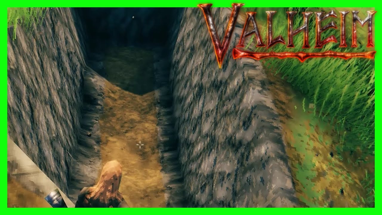 How To Dig Straight Trenches (Valheim Base Defense) - YouTube