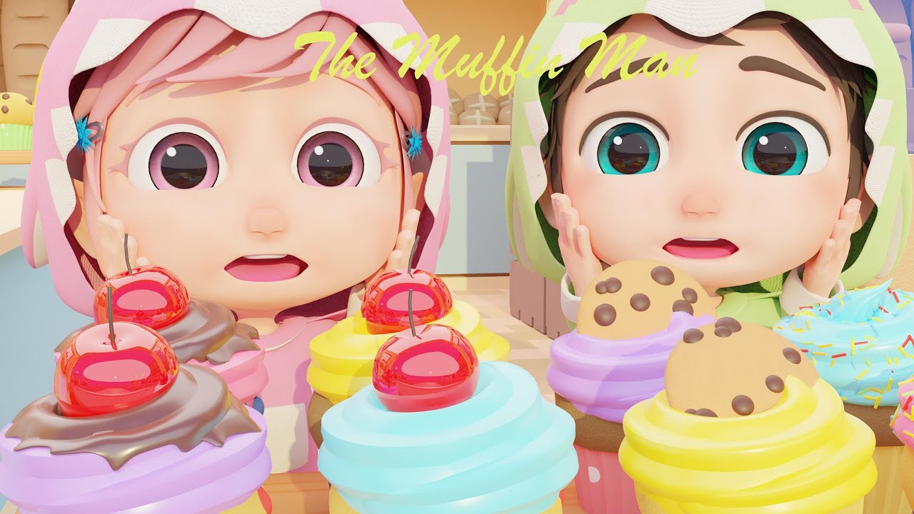 The Muffin Man - The Baby Train (Nursery Rhymes and Kids Songs) - YouTube