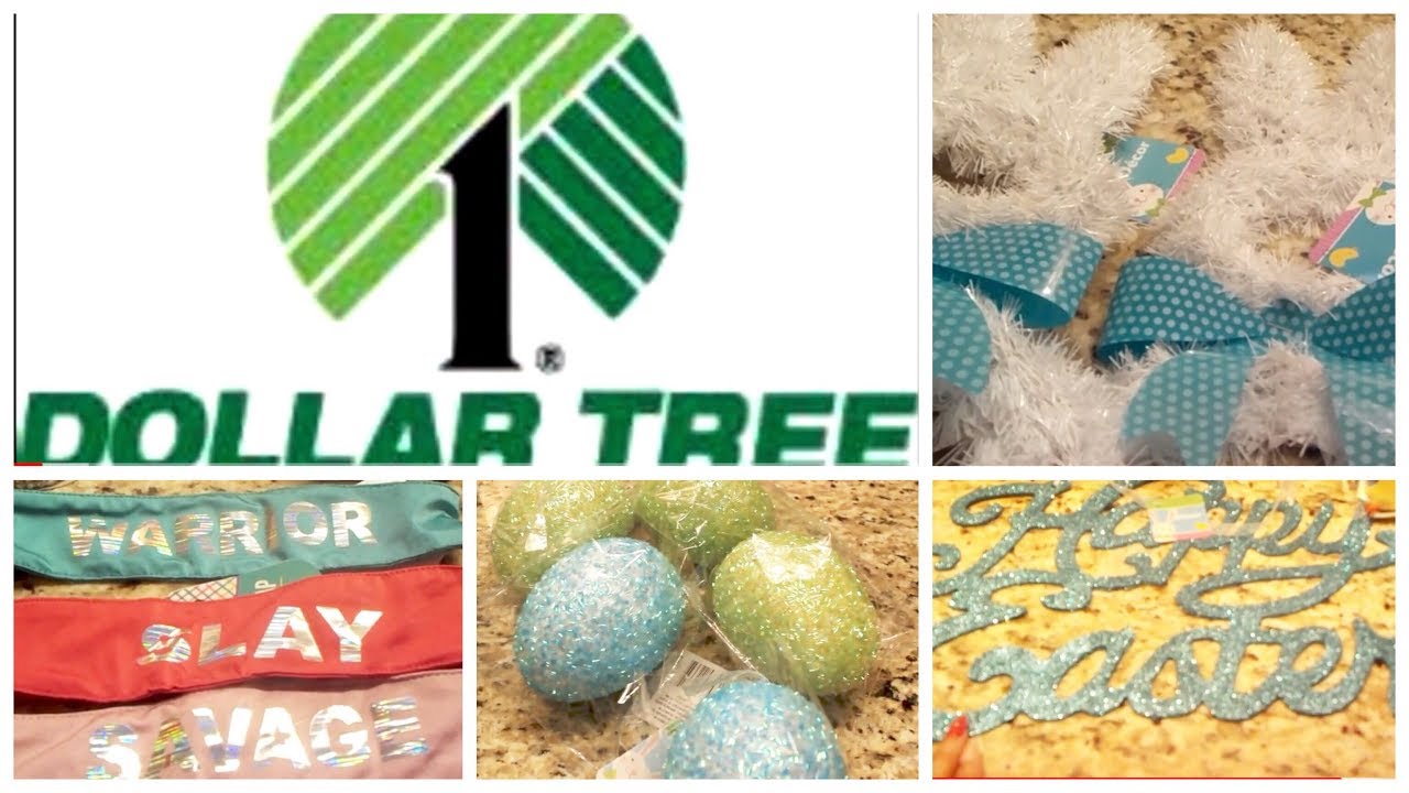 Spring at The Dollar Tree March 2018!!! - YouTube