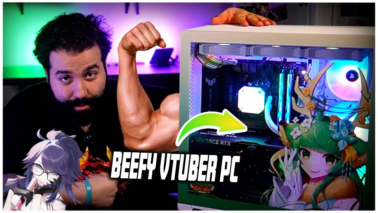 Building The Best Vtuber Themed Streaming PC - YouTube