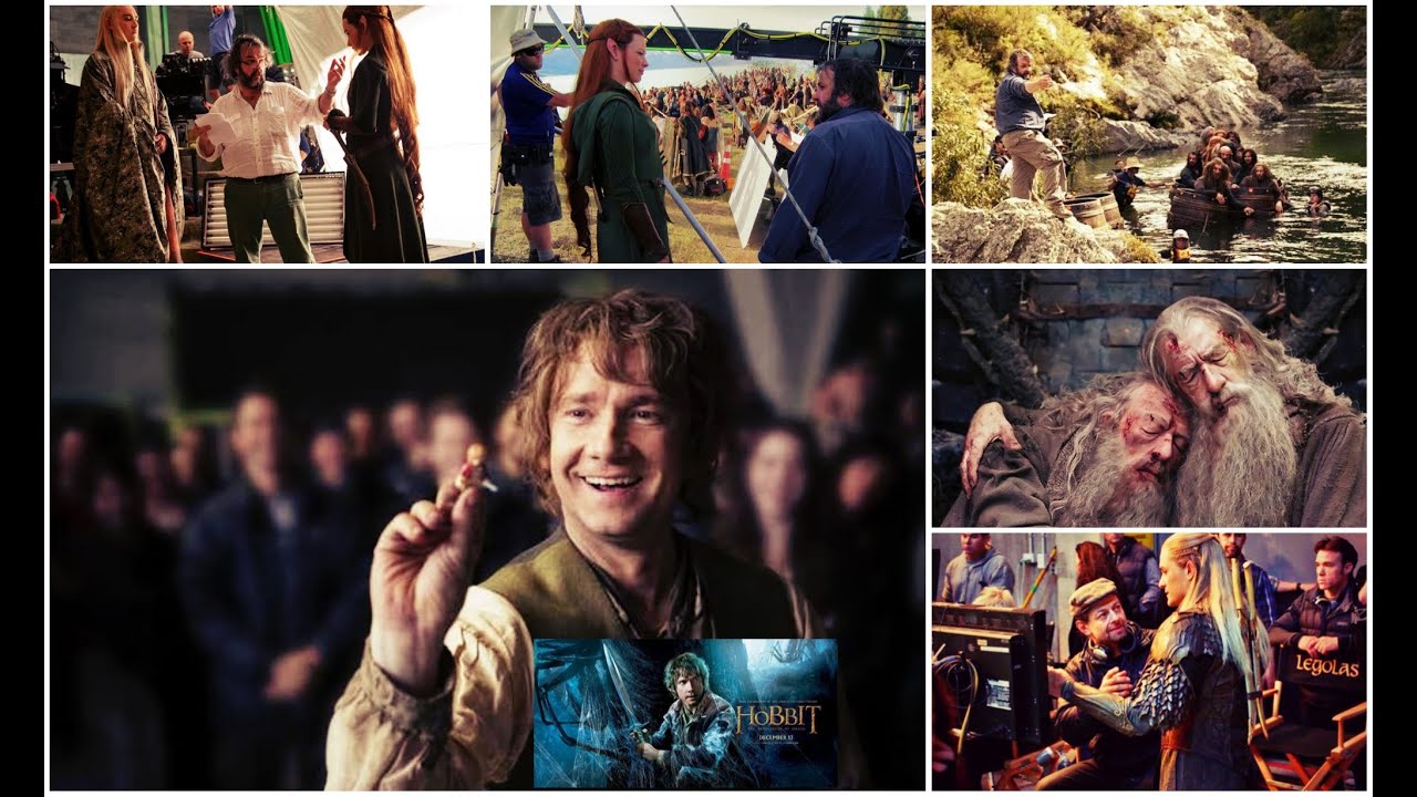 The Hobbit Movie Behind the Scenes rare pictures || Behind The Scenes ...