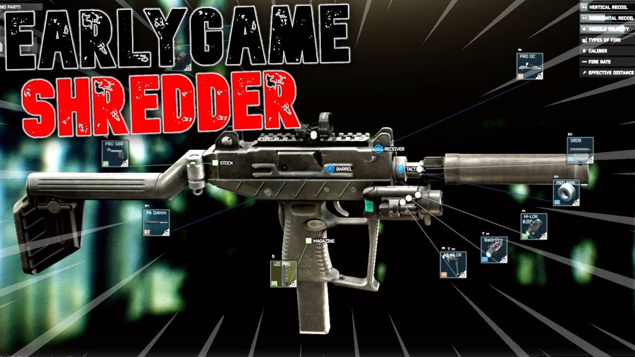 Meta Uzi Build to dominate early wipe (NEW WEAPON) | Escape From Tarkov ...