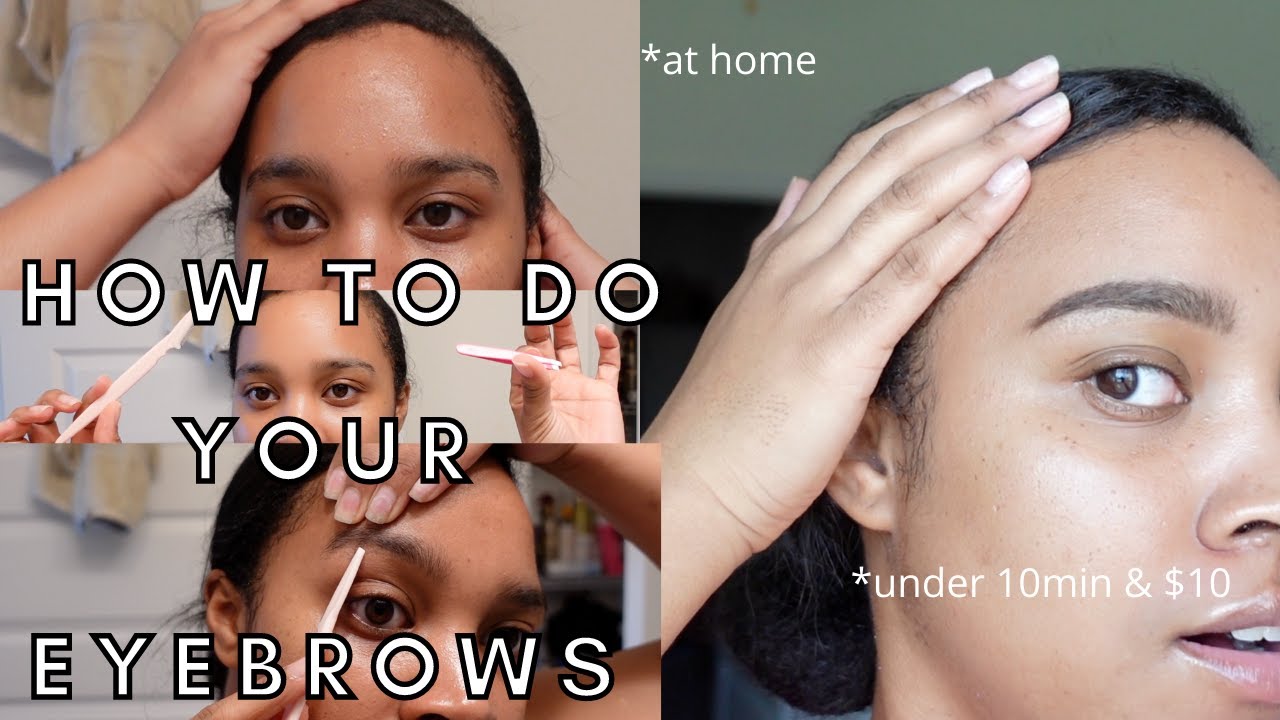 EYEBROW TUTORIAL | QUICK&EASY *step by step* - YouTube