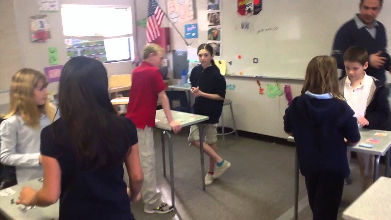Slapping Game 5th Grade - Arabic k-12 Belal's Class - YouTube