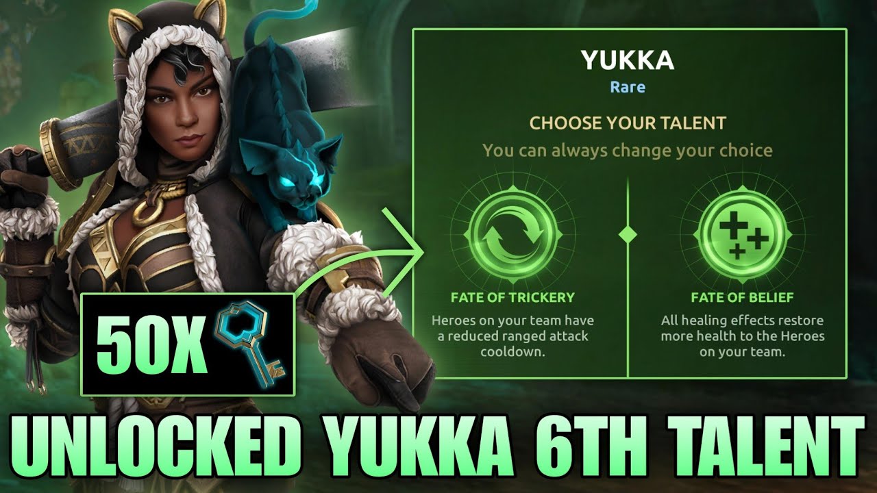 I Spended 50+ Rift Keys to Unlock 🔓 Yukka 6 th Talent 😱🔥| Testing Yukka ...