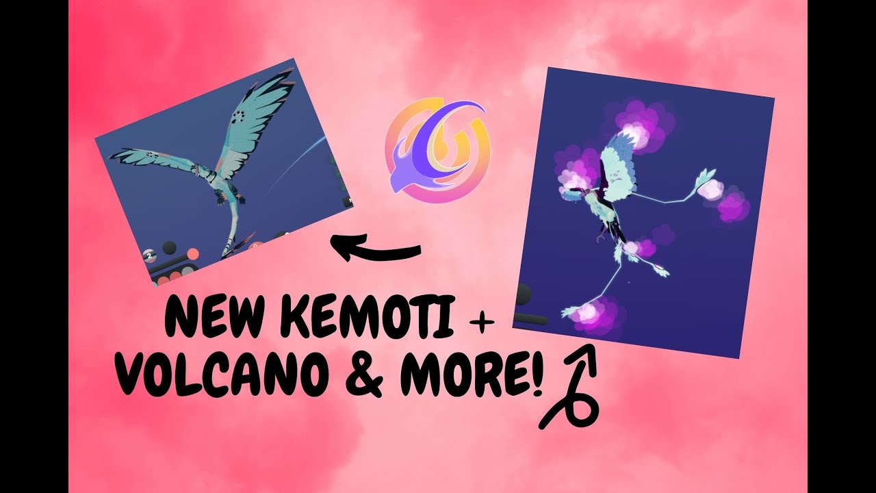 Roblox: Creatures of Sonaria: NEW KEMOTI + VOLCANO??!!! - YouTube