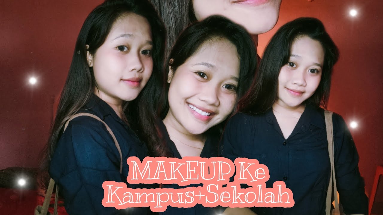 DAILY MAKEUP KE KAMPUS || MakeUp Tutorial || MAKEUP KAMPUS - YouTube