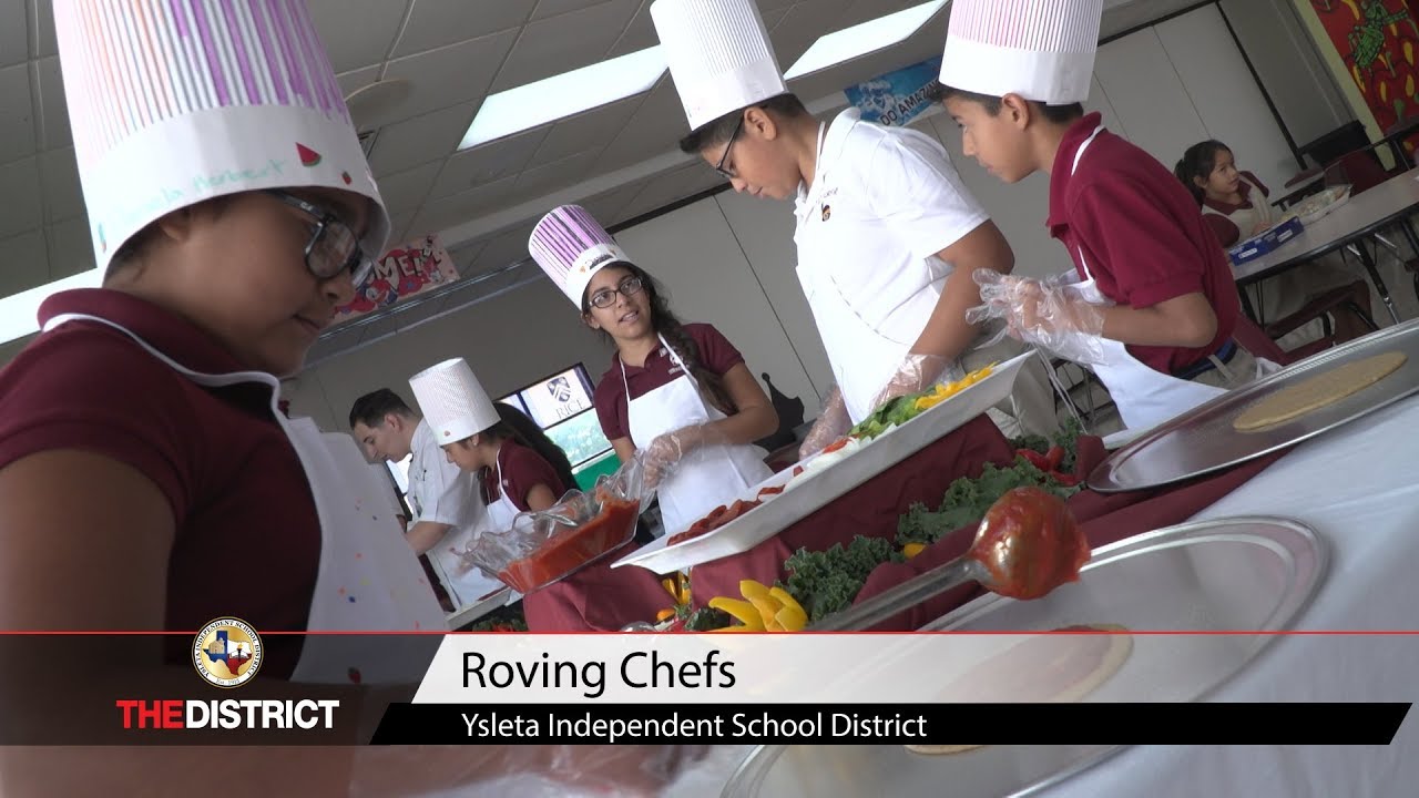 Ysleta Elementary School students "Roving Chefs" learn fundamentals of ...