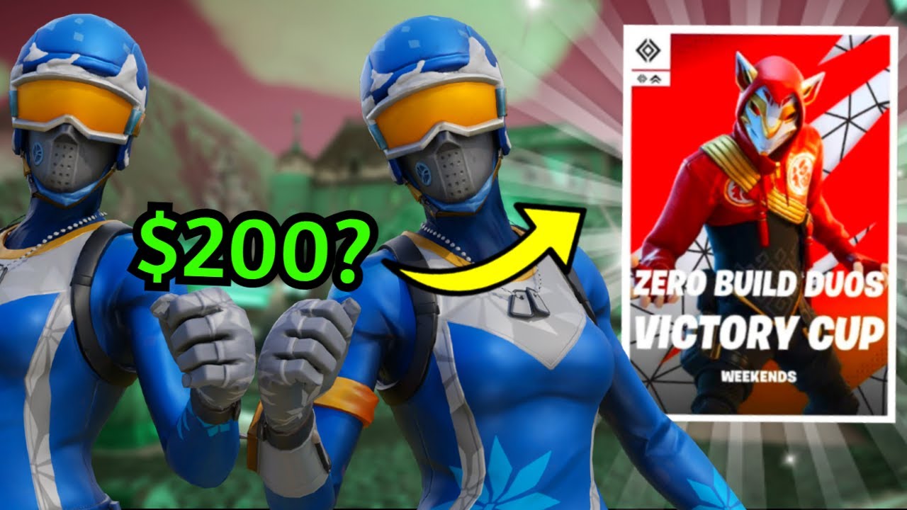 🔴Duo Zero Build Victory Cup! (Fortnite Live) - YouTube