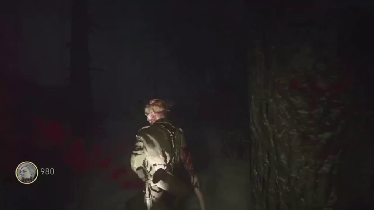 WORLD WAR II SCARIEST JUMP SCARE IN NAZI ZOMBIES - YouTube