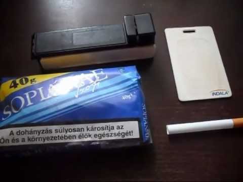 How to Make Cigarette - YouTube