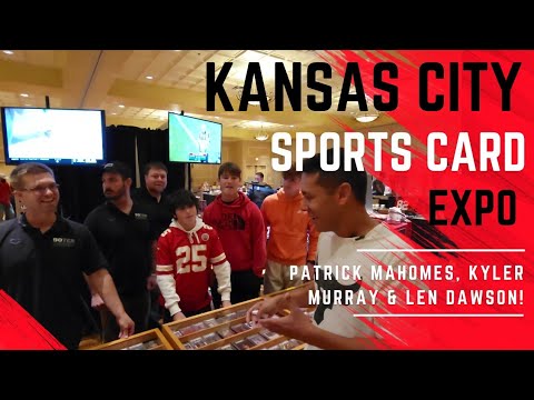 KANSAS CITY SPORTS CARD SHOW & MEMORABILIA EXPO! Oct 30th, 2021. KYLER ...