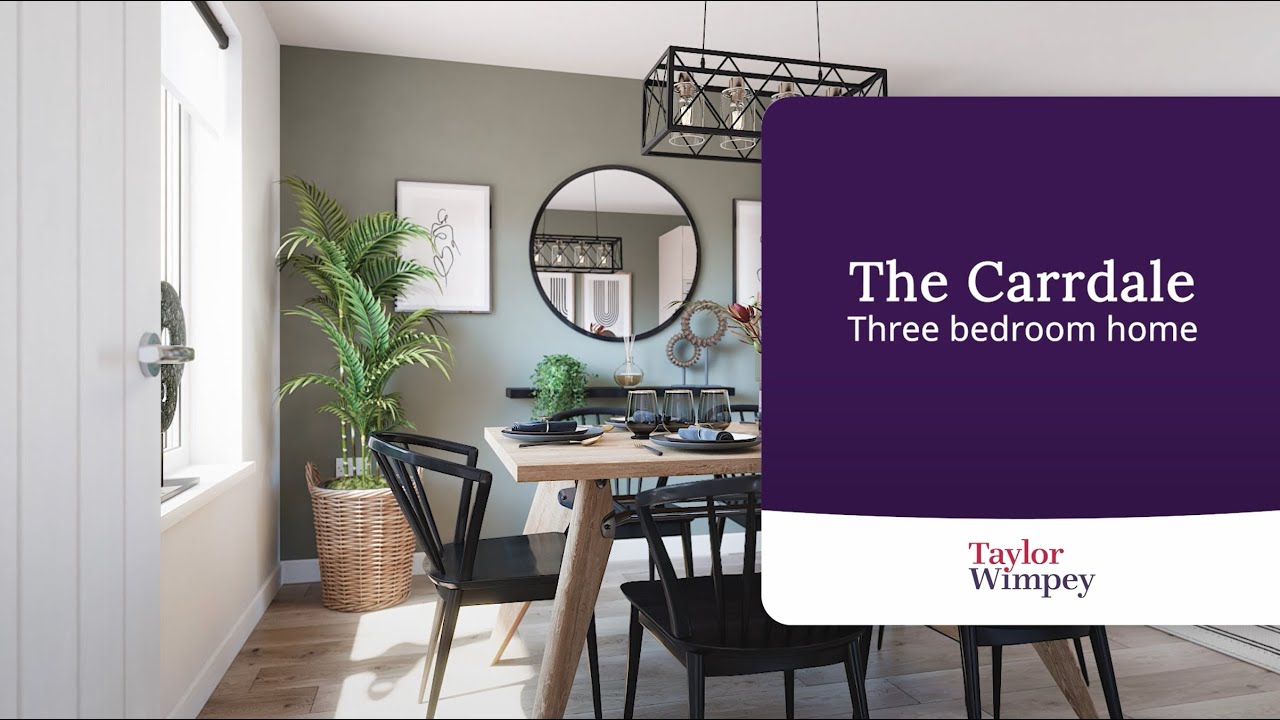Taylor Wimpey The Carrdale, video tour - YouTube