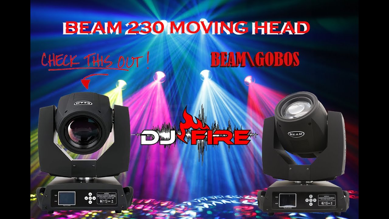 My Beam 230 Moving Head Product Spotlight - YouTube