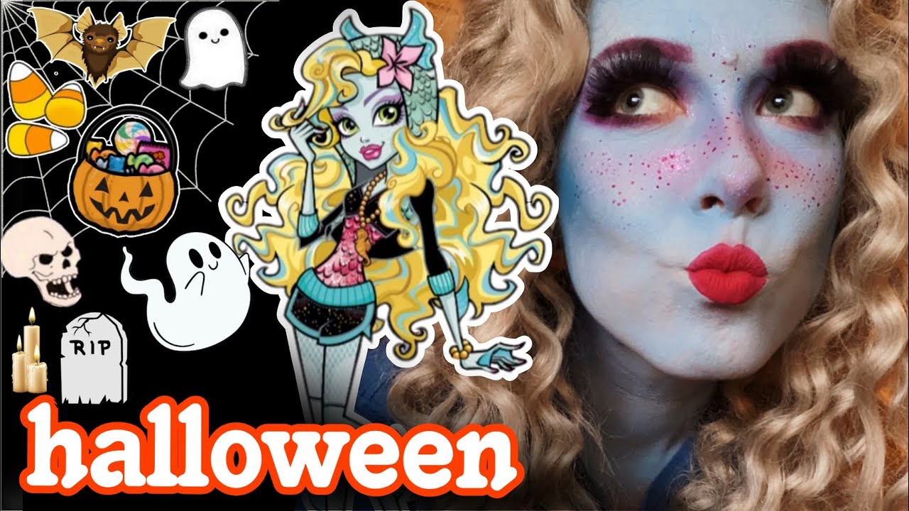Lagoona Blue 💙 Halloween Makeup Tutorial - YouTube