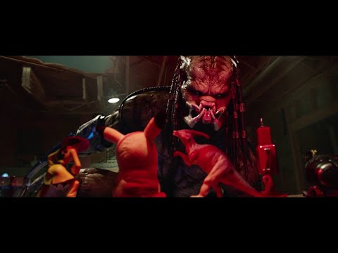 Killer Predator cleans the house - The Predator (2018) HD
