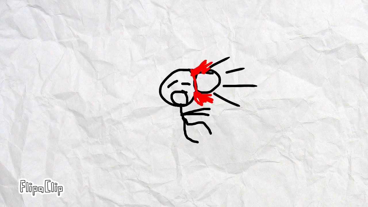 Guy getting hit animation - YouTube