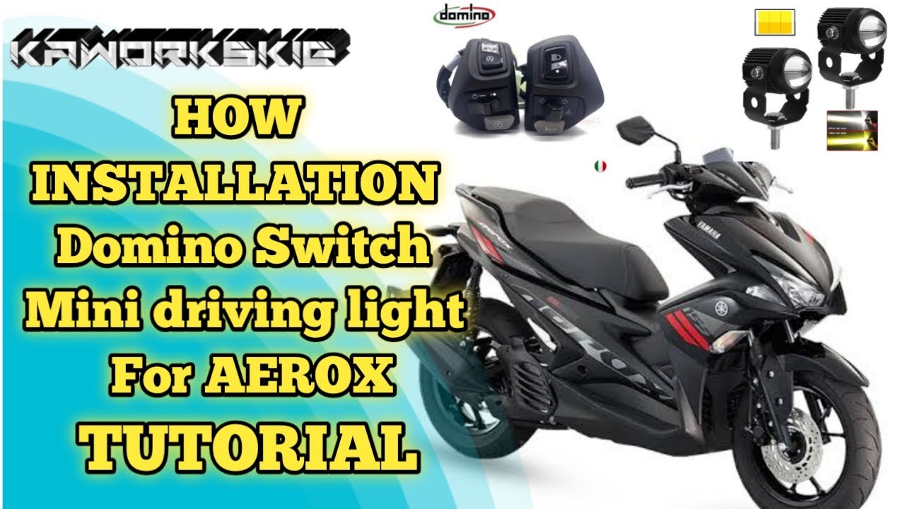 PANO MAG INSTALLATION NG MDL DOMINO SWITCH SA AEROX TUTORIAL - YouTube