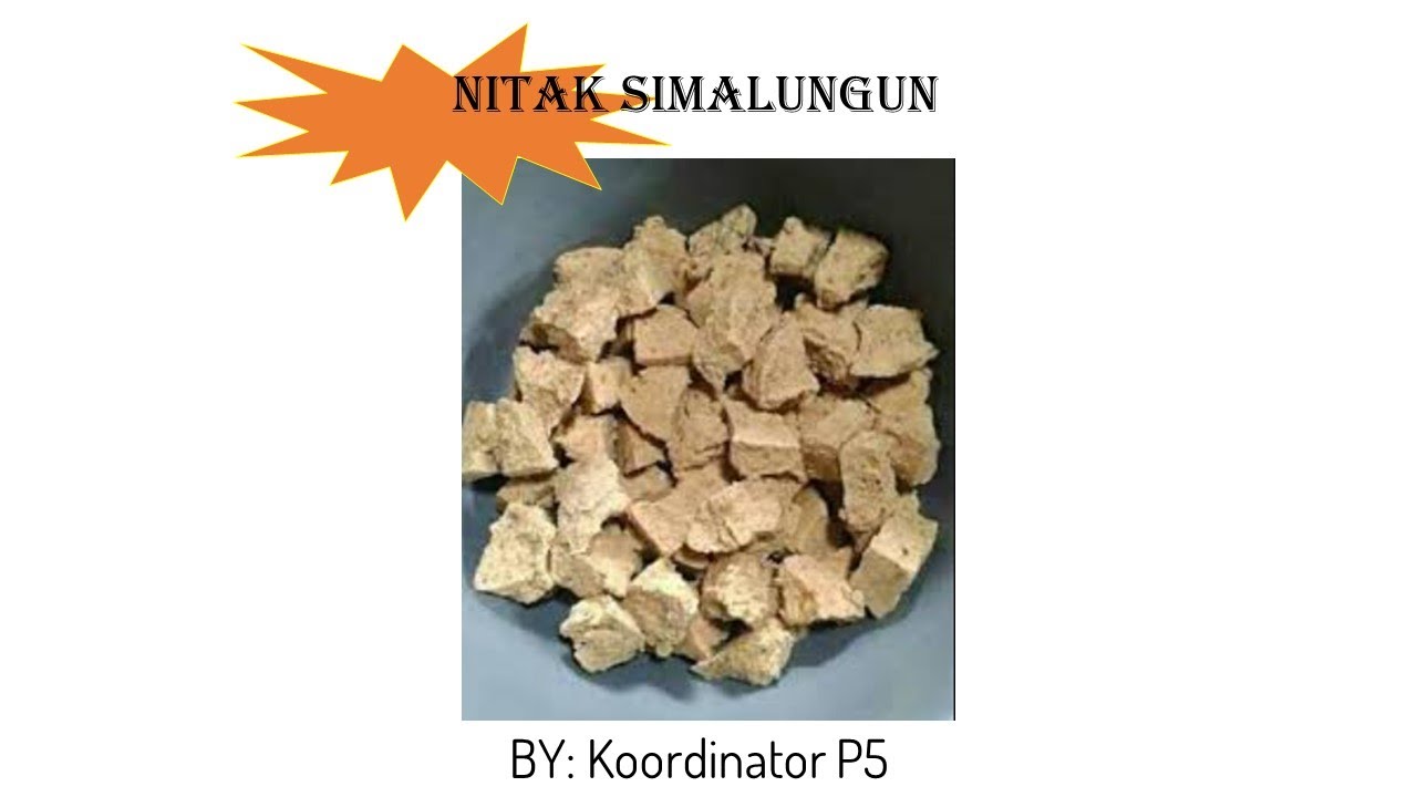 Cara Pembuatan Makanan Khas Simalungun "NITAK" by Koordinator P5 di ...
