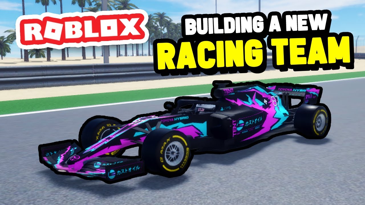 Building My Own RACING TEAM in Roblox ION FORMULA RACING 2021 - YouTube