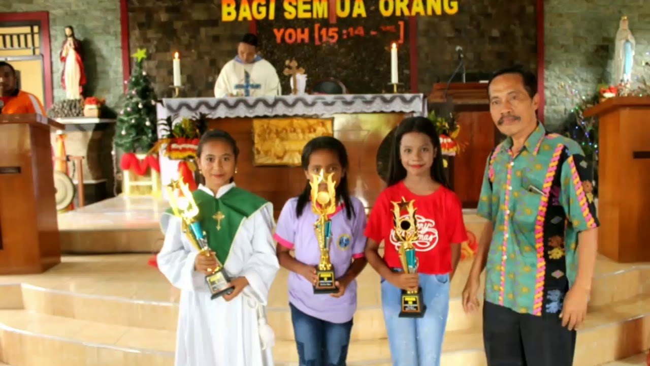 Temu sekami Paroki Santo Yohanes Paulus 2 Pangkalan Banteng.. - YouTube