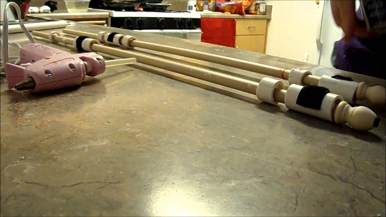 ASTAS Y BANDERAS CASERAS - YouTube