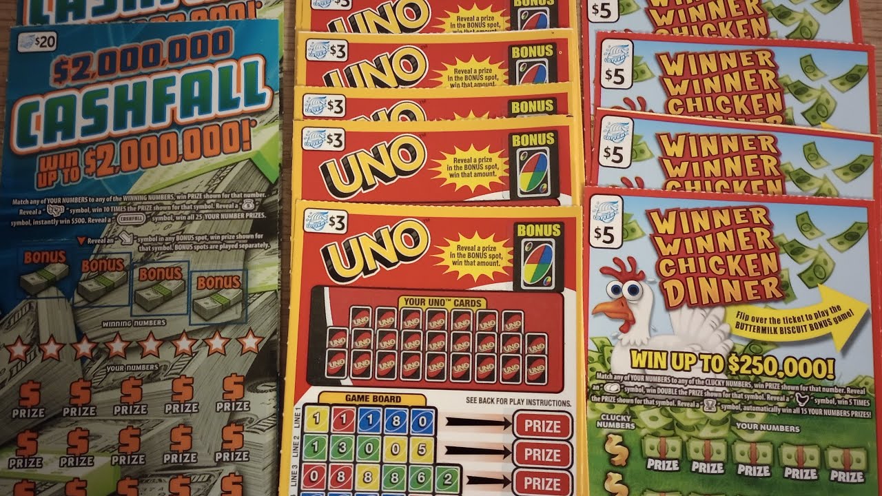 New Illinois lottery tickets! Uno, Winner Winner Chicken Dinner ...